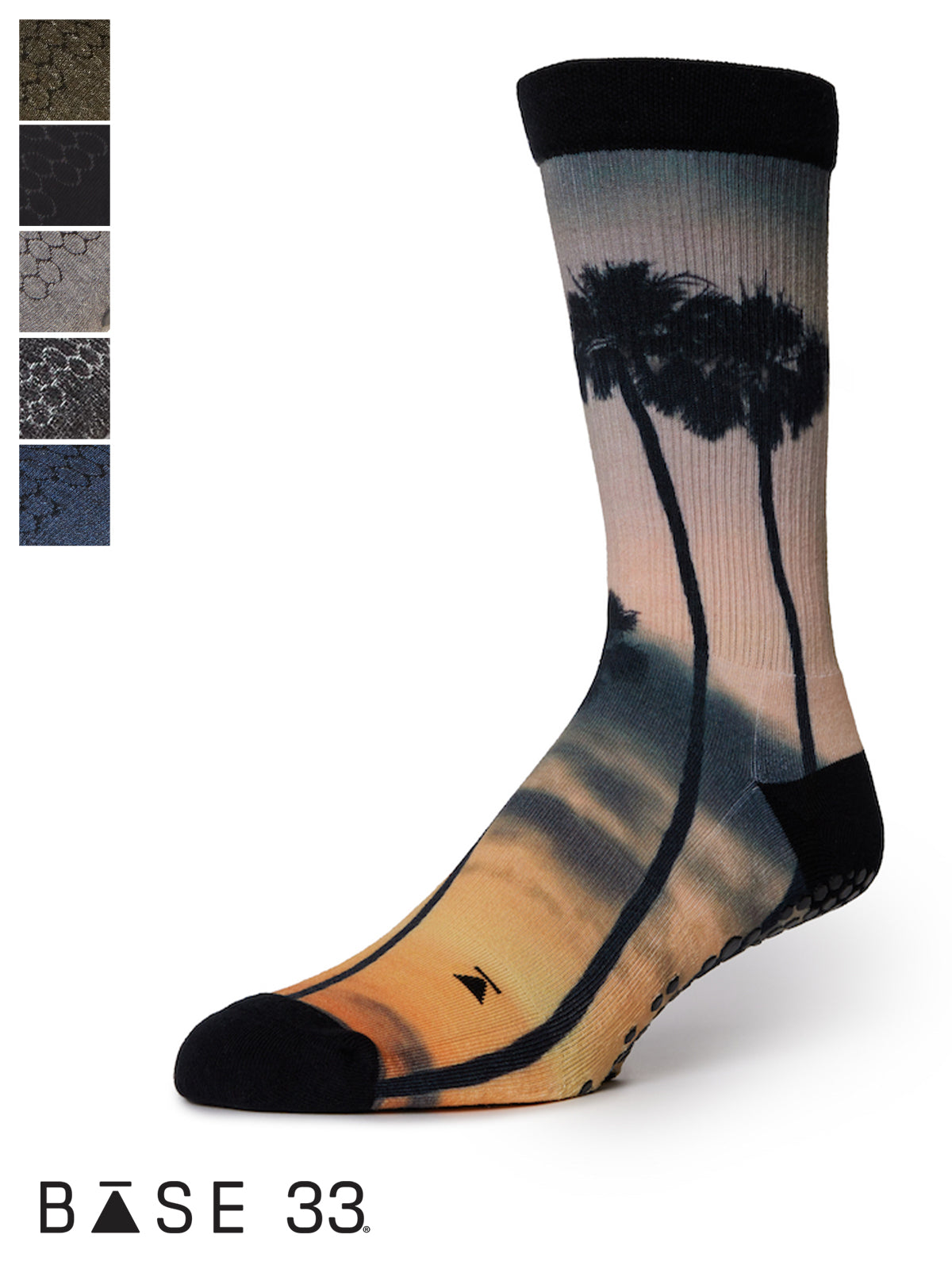 [BASE33] メンズ グリップ ソックス CREW クルー ／ トレーニング ジム フィットネス 滑り止め付 靴下 – Puravida! ショップ ヨガ・フィットネス